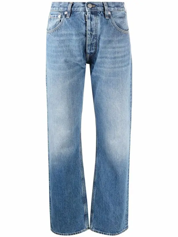 MAISON MARGIELA Mid-rise Straight-leg Jeans - Blue
