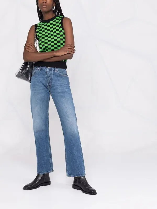 MAISON MARGIELA Mid-rise Straight-leg Jeans - Blue