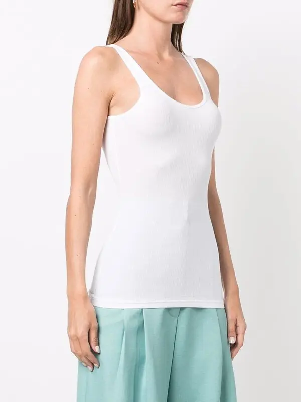 JAMES PERSE U-neck Tank - White
