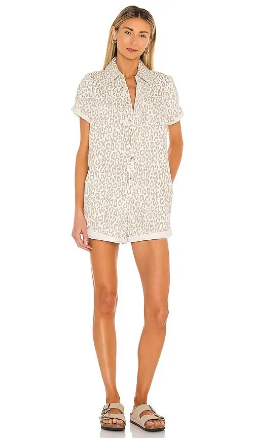 Show Me Your Mumu Range Romper In Neutral