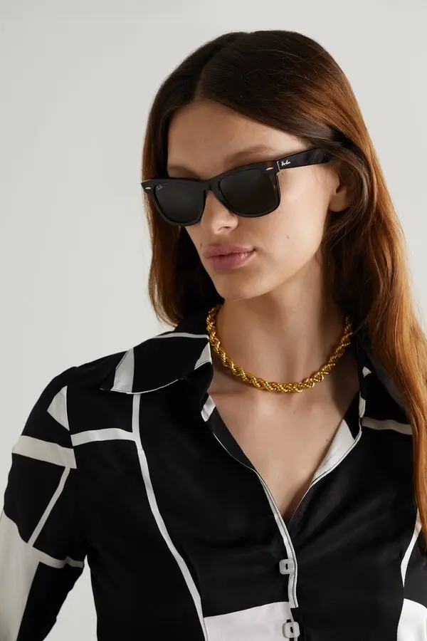 Ray-ban Wayfarer Square-frame Acetate Sunglasses