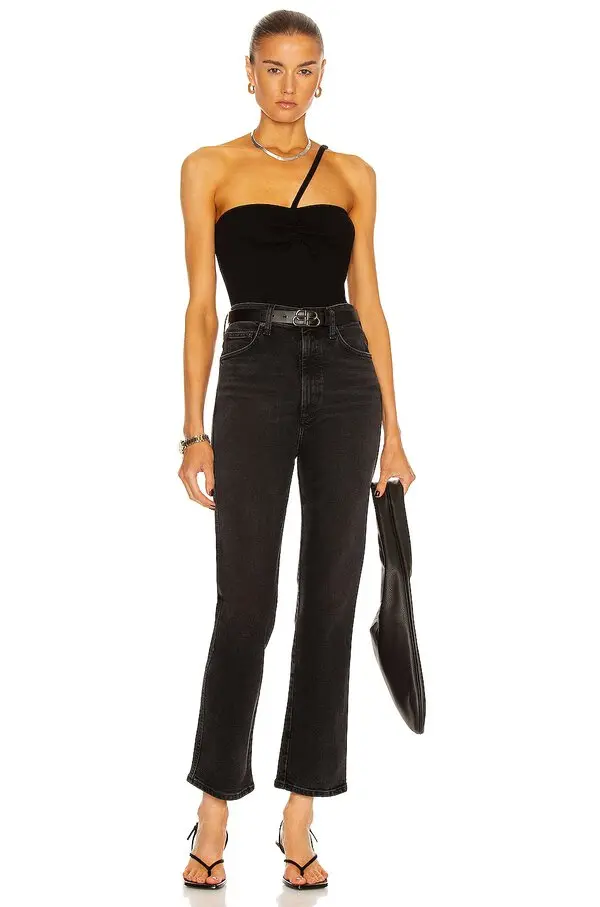 AGOLDE Pinch Waist High-rise Kick Flare Jeans - Panoramic