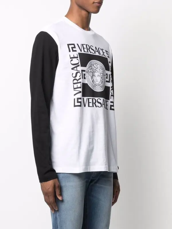 Versace Medusa-Motif T-Shirt - White | Editorialist