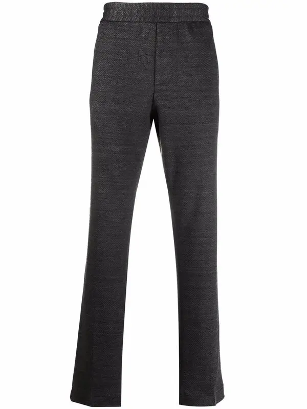 FERRAGAMO Straight-leg Trousers - Grey
