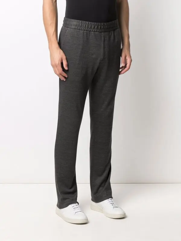 FERRAGAMO Straight-leg Trousers - Grey