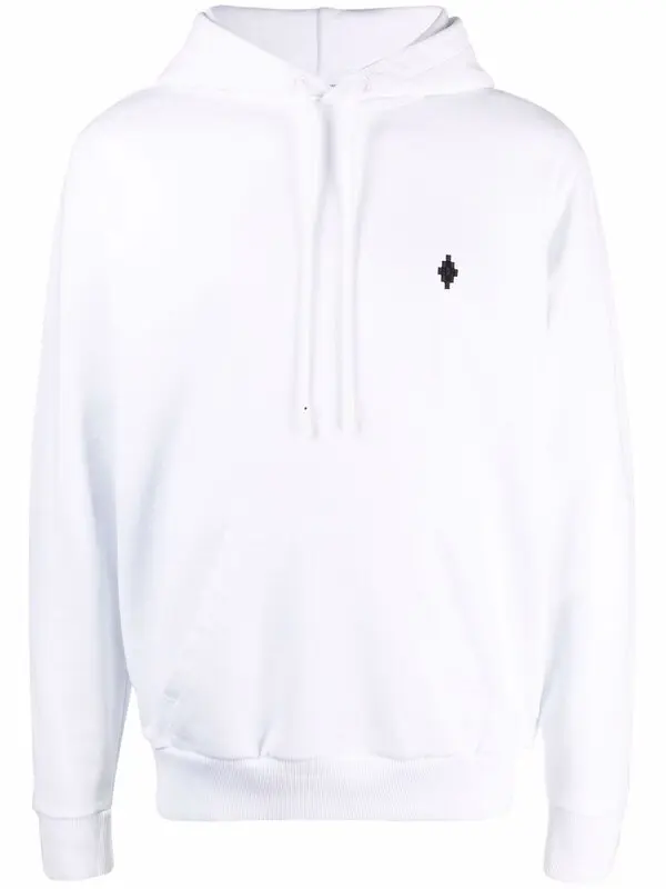 COUNTY OF MILAN Logo-print Cotton Hoodie