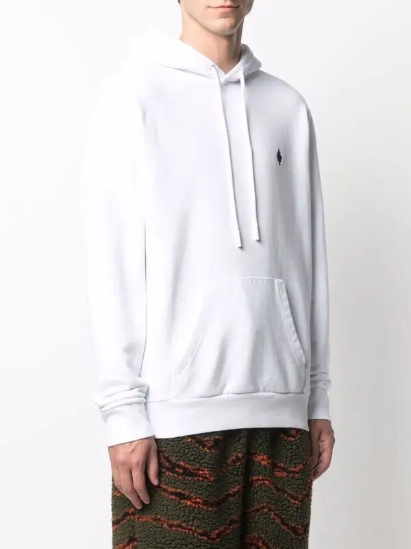 COUNTY OF MILAN Logo-print Cotton Hoodie