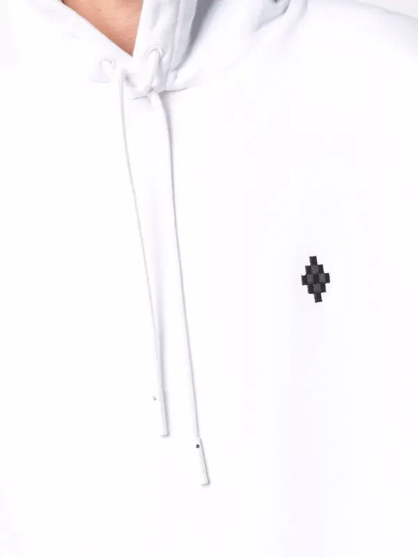 COUNTY OF MILAN Logo-print Cotton Hoodie