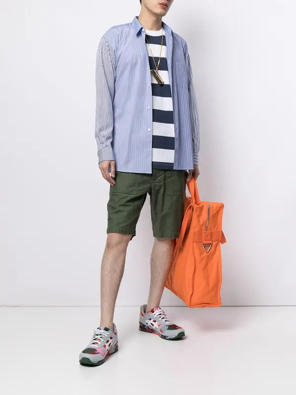 Comme Des Garçons Mix Striped Shirt