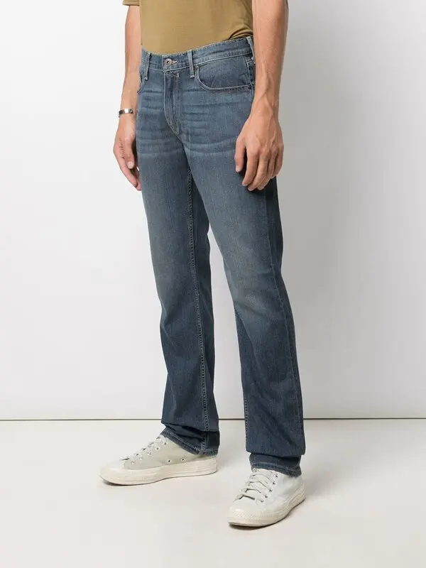 Paige Normandie Straight-leg Jeans - Blue