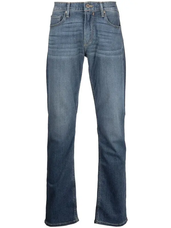 Paige Normandie Straight-leg Jeans - Blue