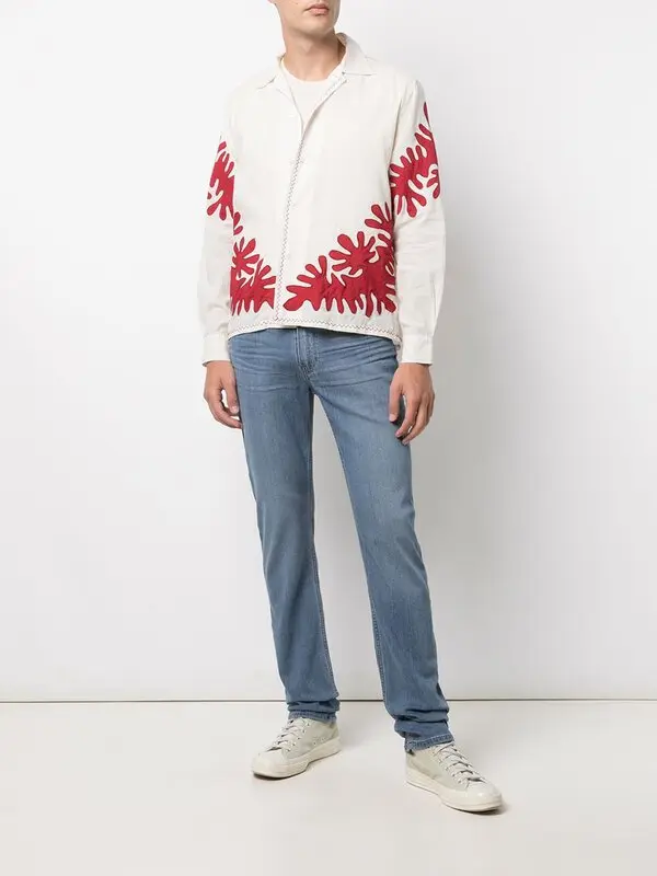 Paige Normandie Canos Straight-leg Jeans