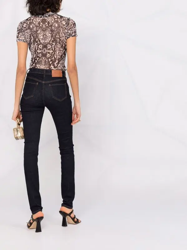 Philipp Plein High-waisted Skinny Jeans