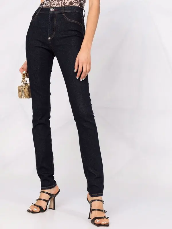 Philipp Plein High-waisted Skinny Jeans