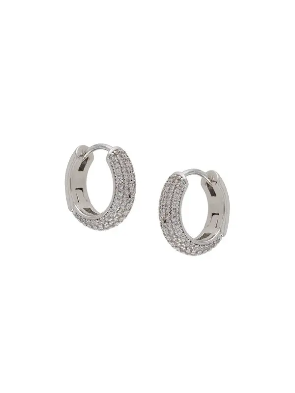 Kate Spade New York Pave Mini Huggies Earrings