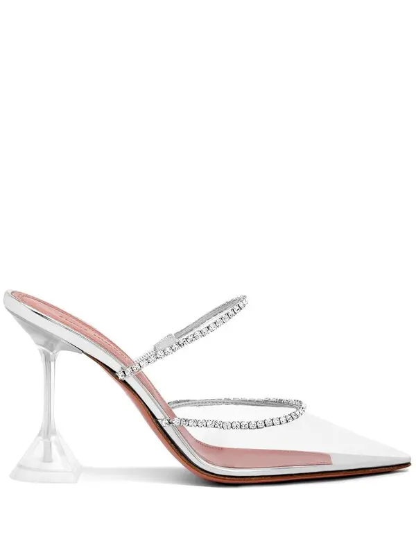 Amina Muaddi Gilda 95mm Pumps