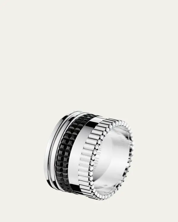 Boucheron Quatre Large Ring - White Gold