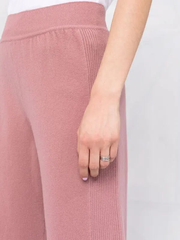 Alberta Ferretti High-rise Knitted Sweatpants
