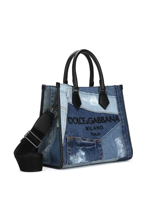 バッグ D&G Patchwork Leather Boston Bag 22056040_52049070_1000.jpg