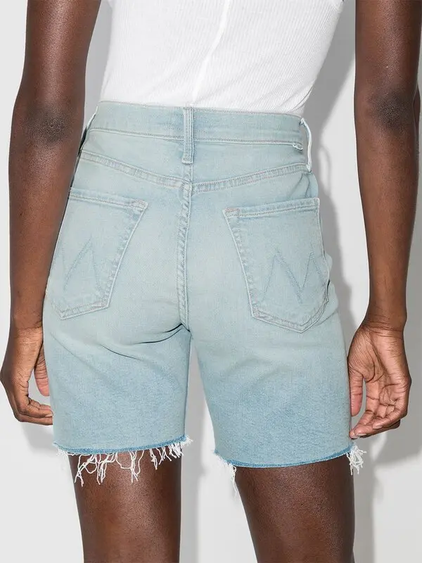 MOTHER The Tripper Denim Shorts
