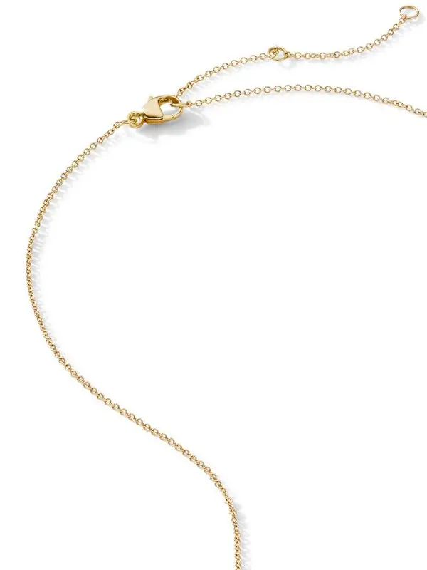 David Yurman 18kt Yellow Cable Collectibles Interlocking Heart Diamond Necklace - Gold