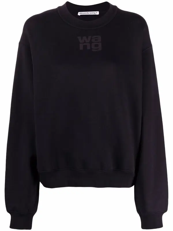 Alexander Wang Logo-print Crewneck Sweatshirt