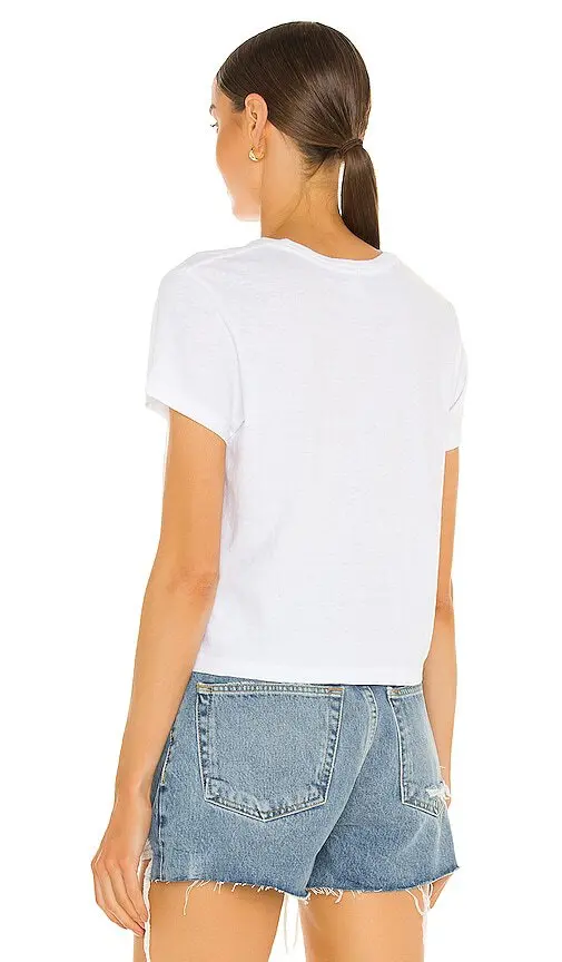RE/DONE X Hanes 1950s Boxy Tee - Optic White