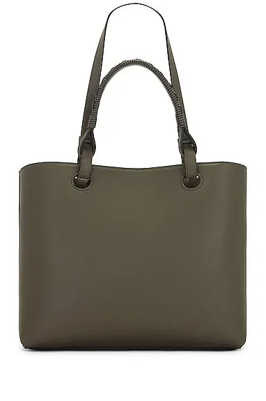 Loewe Anagram Small Tote Bag In Army