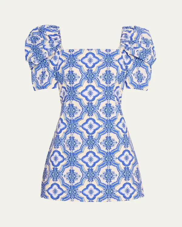 Cara Cara Kelly Printed Mini Dress