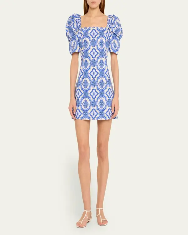 Cara Cara Kelly Printed Mini Dress