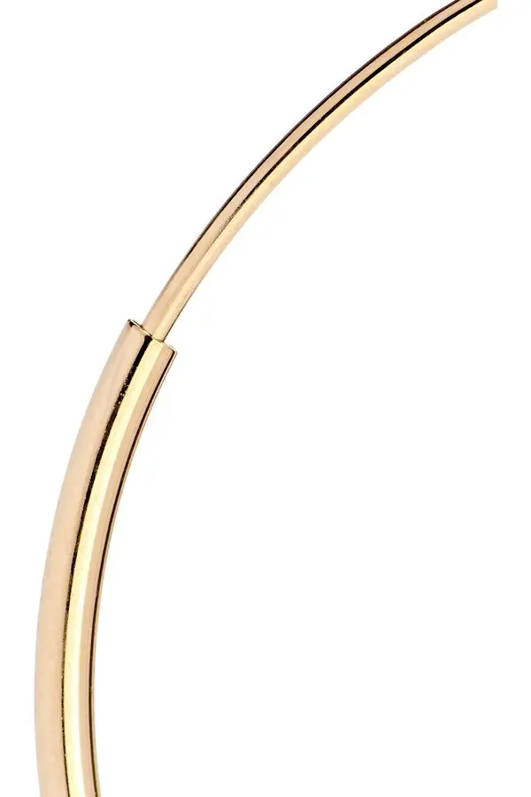 LOREN STEWART Net Sustain Infinity 14-karat Hoop Earrings