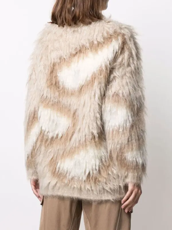 Brunello Cucinelli Mock Neck Chunky Knit Sweater