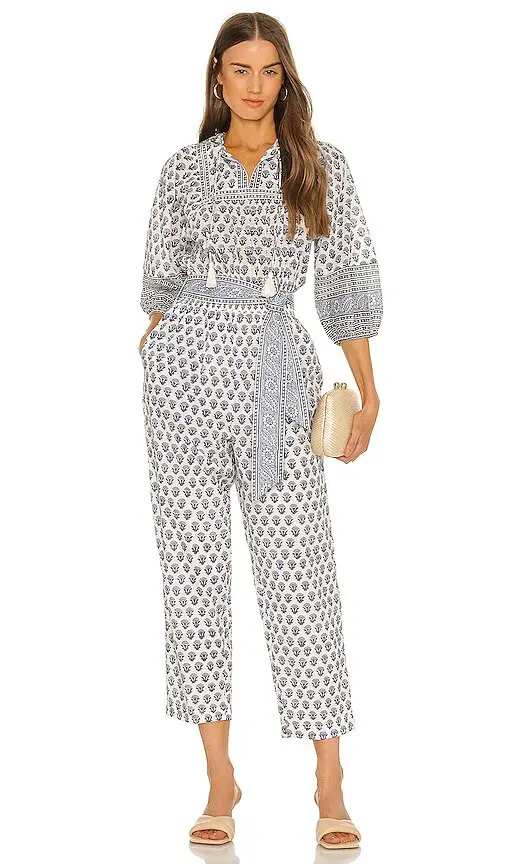 CLEOBELLA Magdalena Jumpsuit In Blue