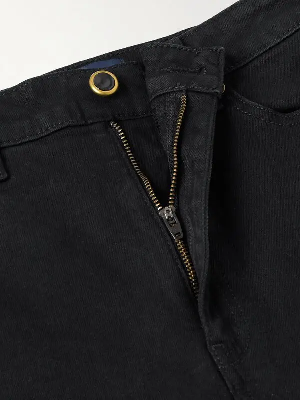 Khaite Abigail High-rise Straight-leg Jeans - Black