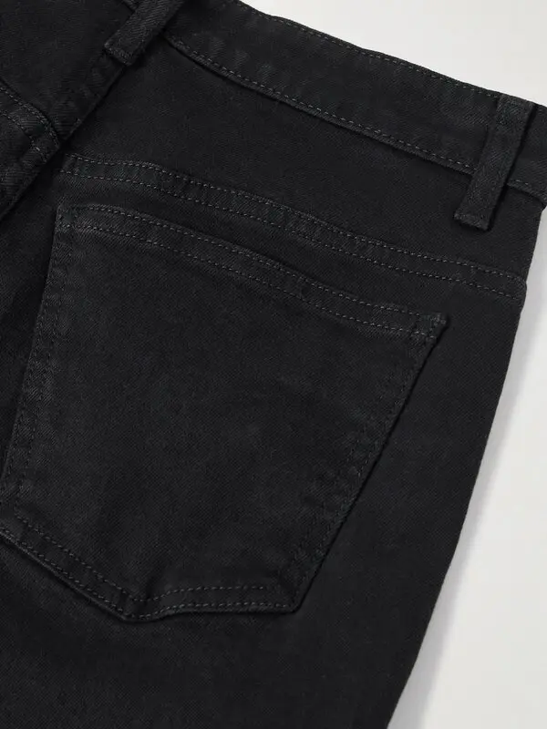 Khaite Abigail High-rise Straight-leg Jeans - Black