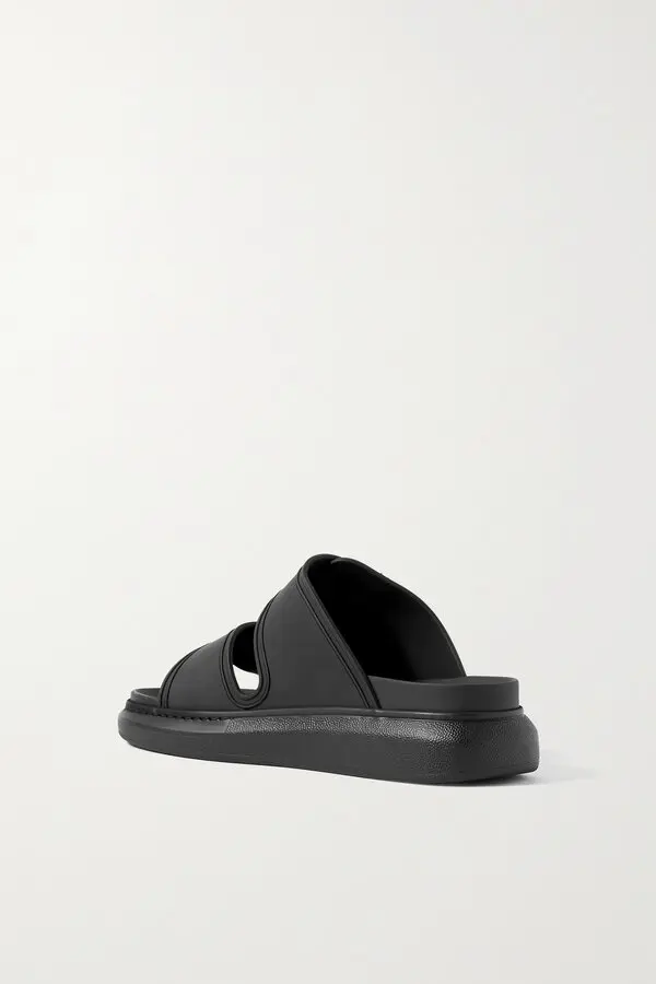 Alexander McQueen Rubber Hybrid Sandals