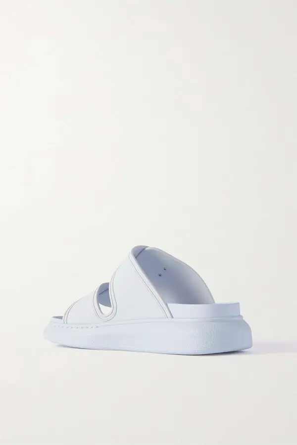 Alexander McQueen Rubber Hybrid Sandals
