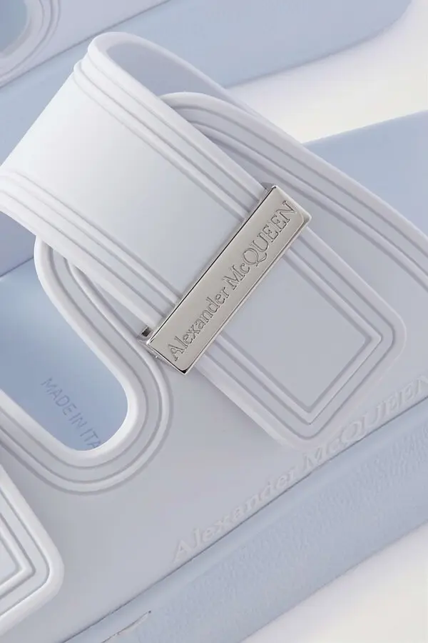 Alexander McQueen Rubber Hybrid Sandals