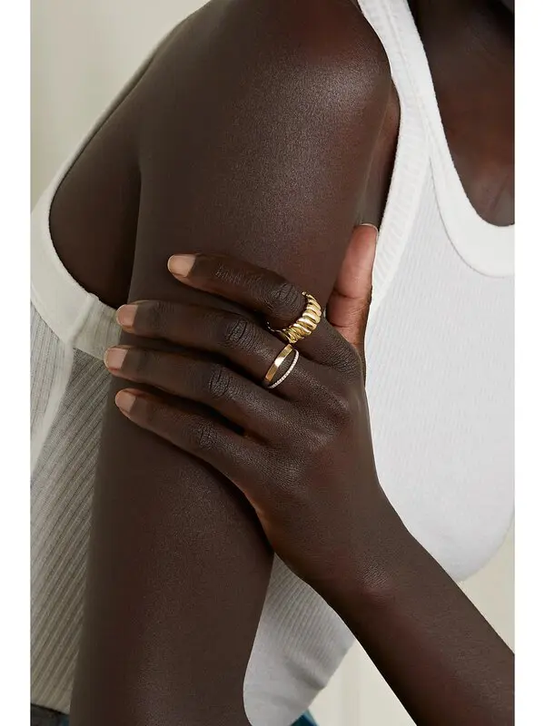 ANITA KO Large Zoe 18-karat Ring