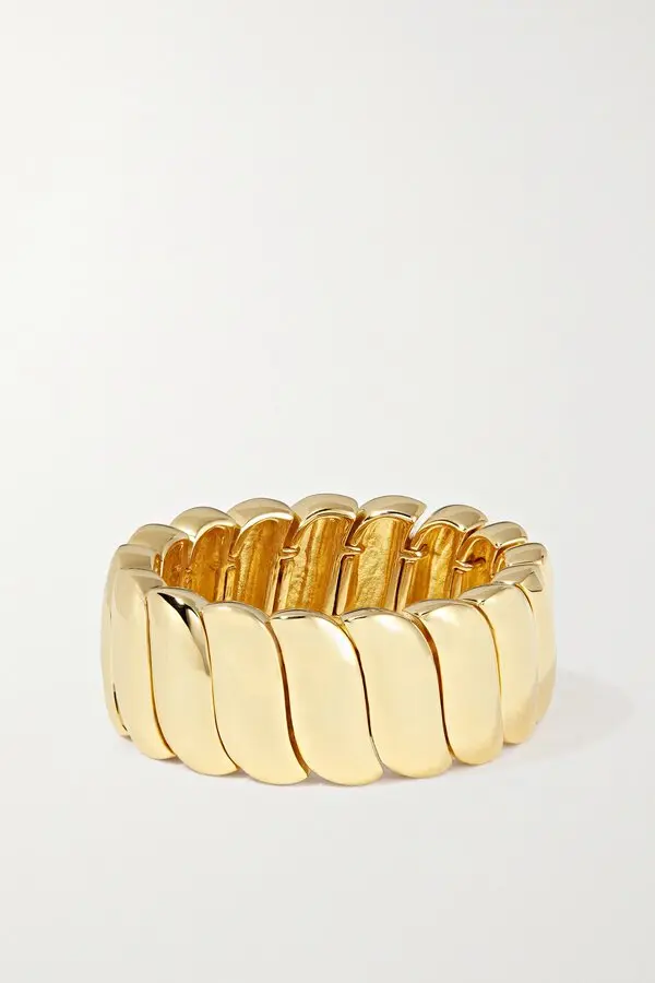 ANITA KO Large Zoe 18-karat Ring - Gold