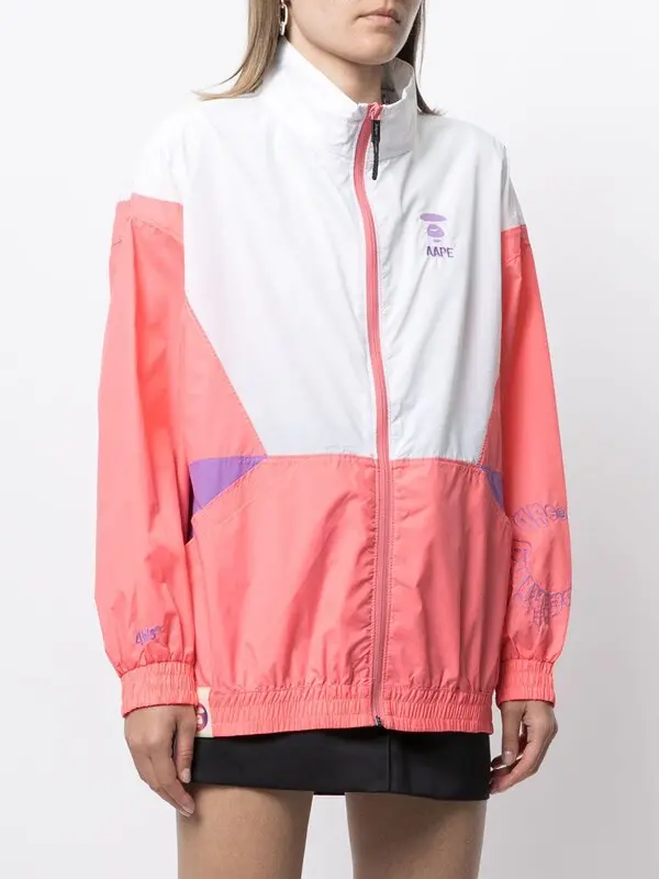 AAPE BY *A BATHING APE Moonface Logo-print Jacket