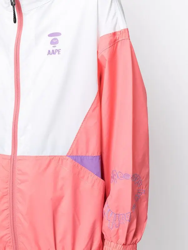AAPE BY *A BATHING APE Moonface Logo-print Jacket