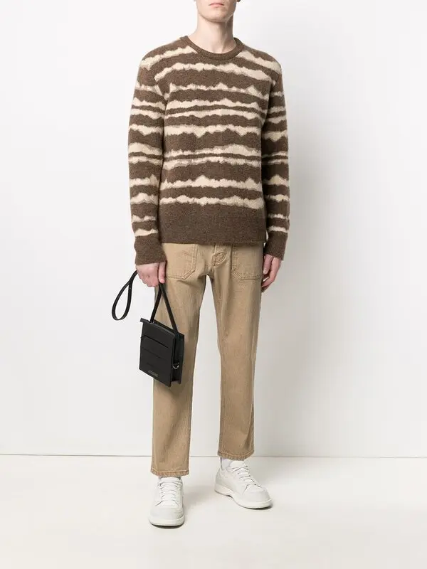 Nanushka Abstract Stripe Jumper