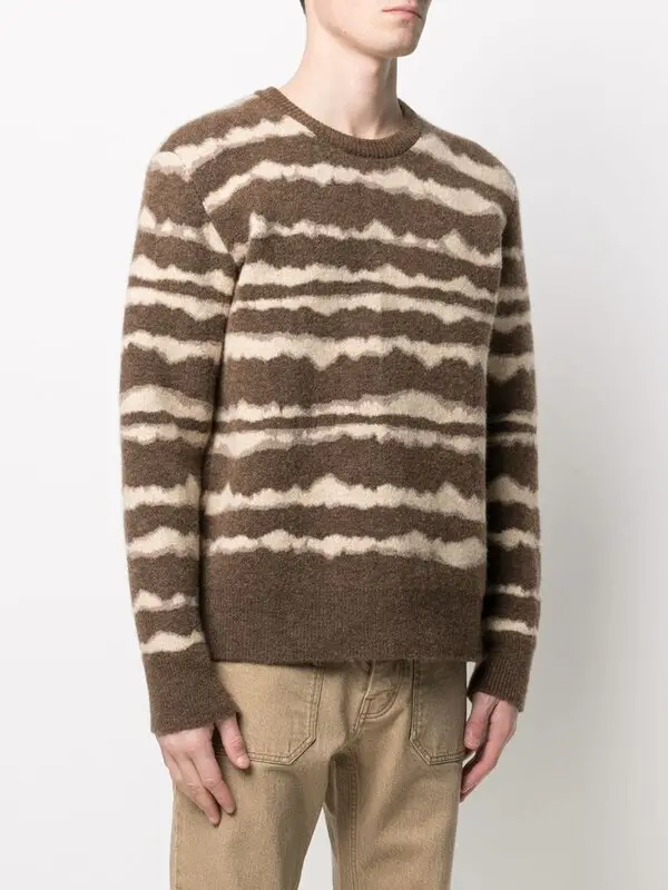 Nanushka Abstract Stripe Jumper