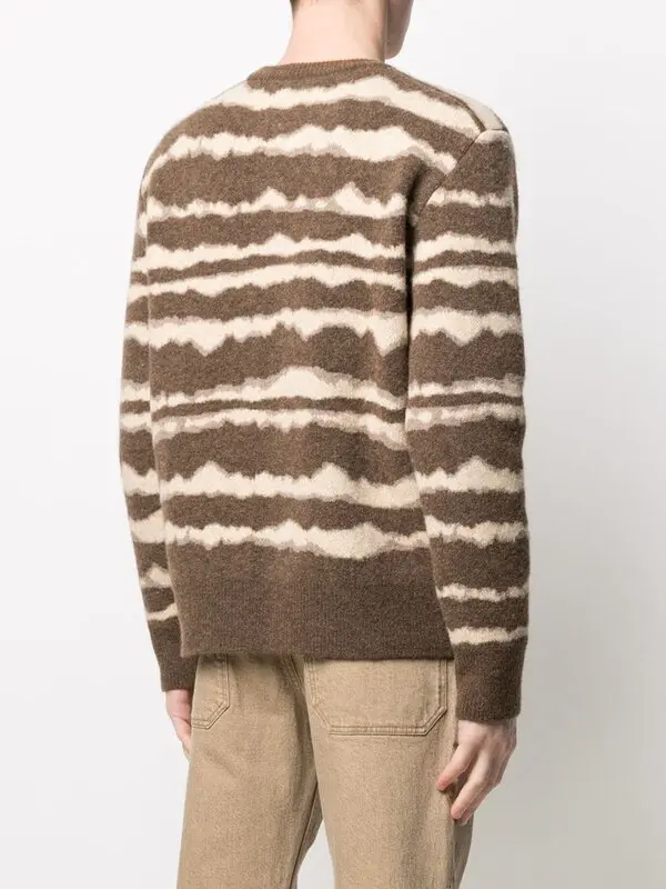 Nanushka Abstract Stripe Jumper
