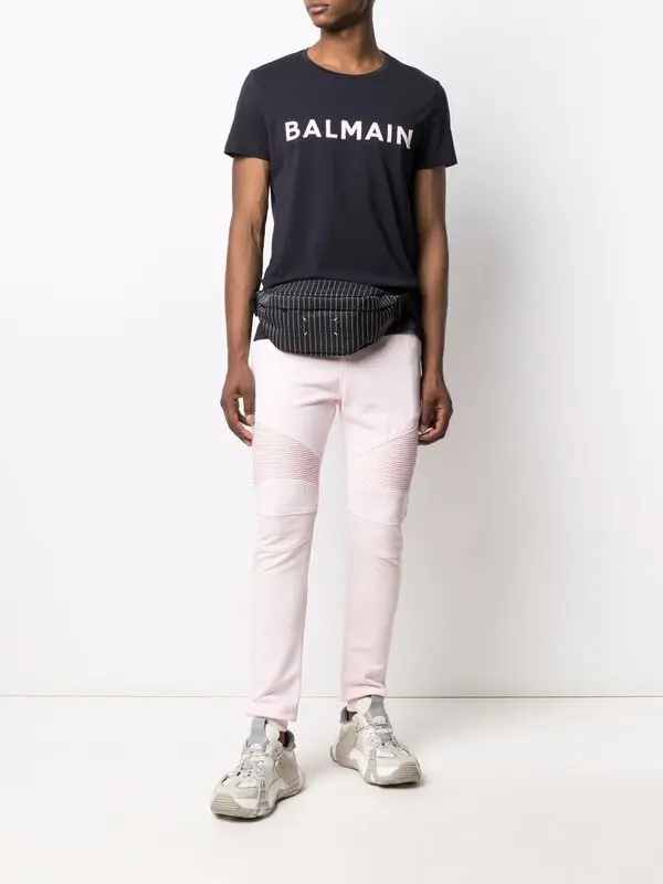 Balmain Logo Appliqué T-shirt