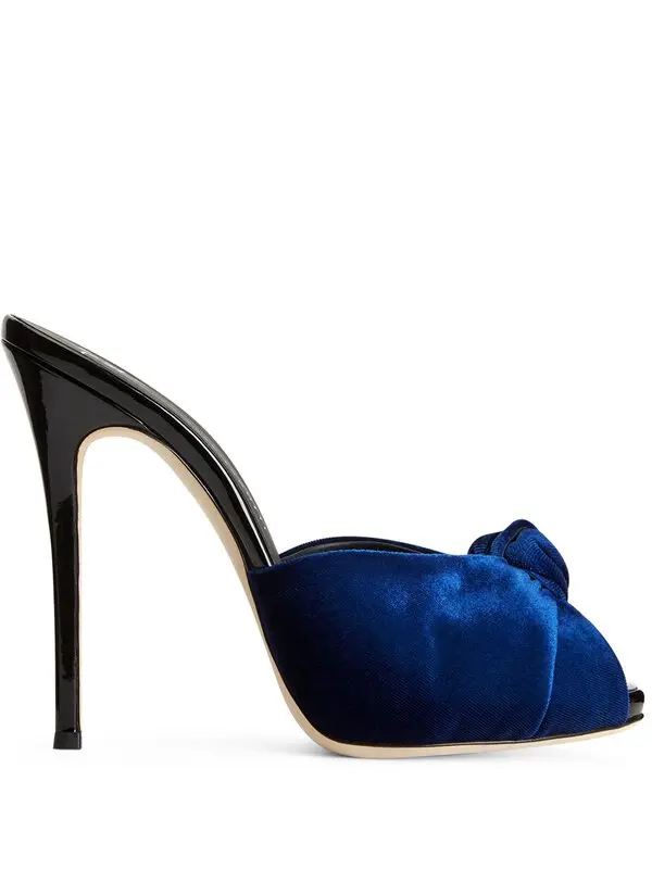 GIUSEPPE ZANOTTI 120mm Knot-detail Sandals