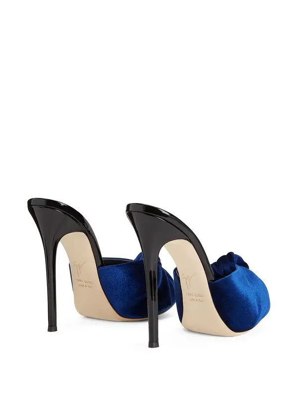 GIUSEPPE ZANOTTI 120mm Knot-detail Sandals