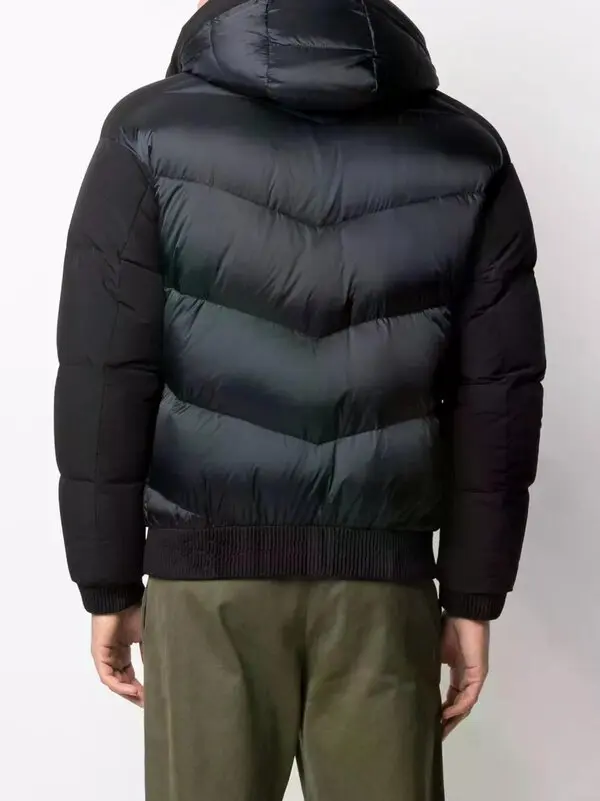 MOORER Dark Padded Down Jacket
