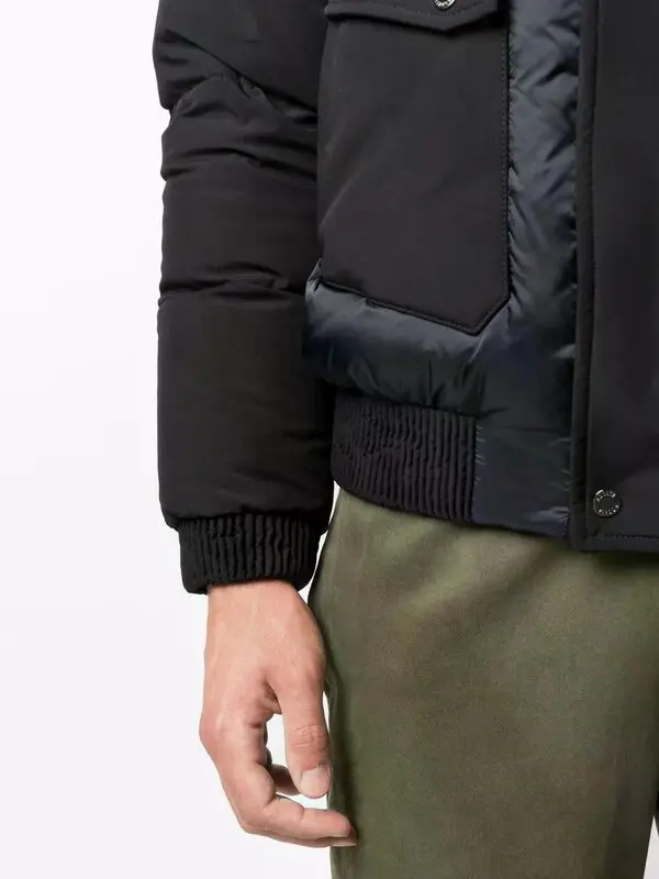 MOORER Dark Padded Down Jacket
